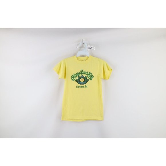 Vintage | Shirts & Tops | Vintage 8s Girls Medium Spell Out Cabbage ...